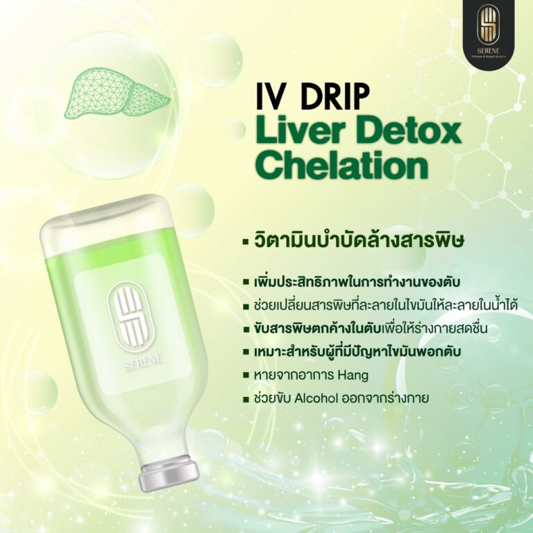 IV Drip - Serene Wellness Ramintra